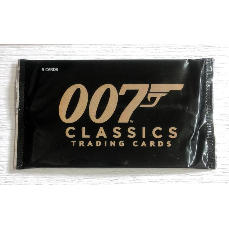 (Sealed Pack) Signature Card Random Envelope JAMES BOND 007 CLASSIC ...