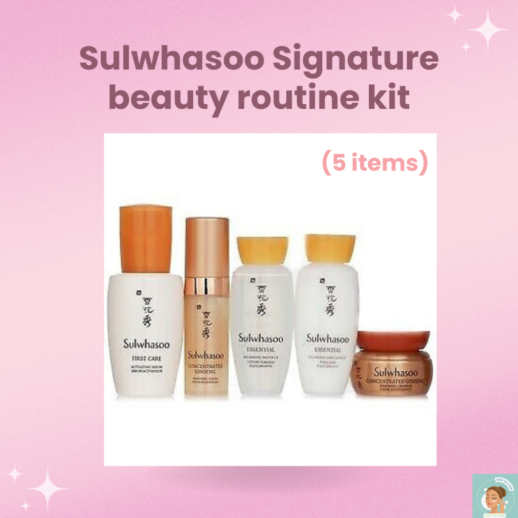 Sulwhasoo Signature beauty routine kit (5 items) | Shopee Malaysia