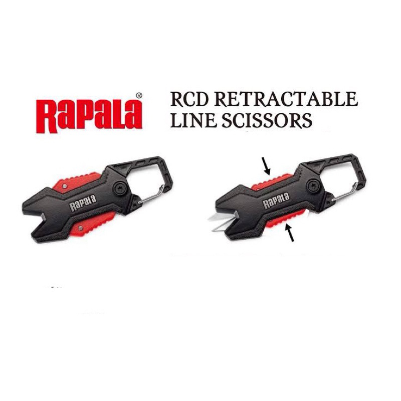 PE Rapala RCD RETRACTABLE LINE SCISSORS | Shopee Malaysia