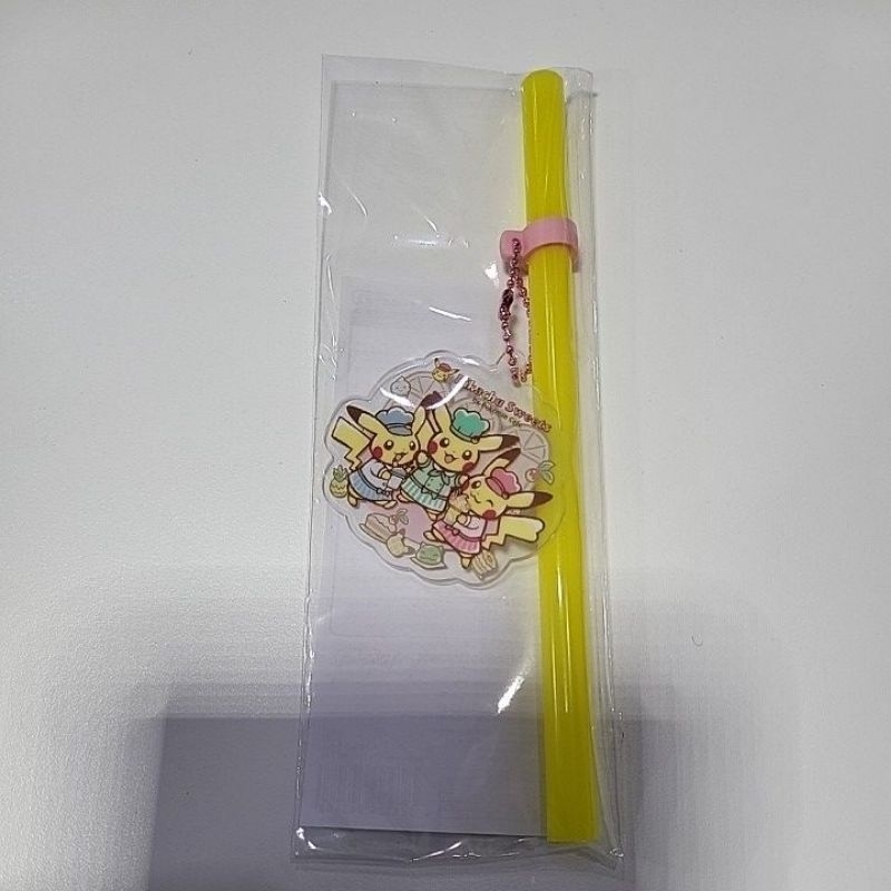 pokemon Tube Original pikachu Plastic Straw From cafe | Shopee Malaysia
