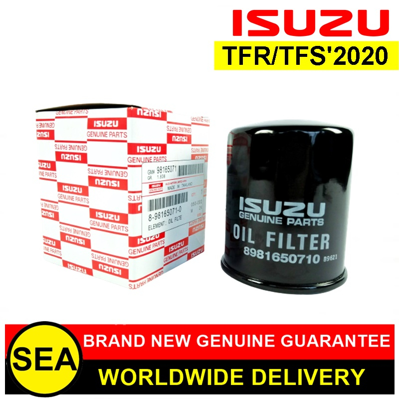 ISUZU Oil Filter Genuine Parts From The Center Model TFR/TFS'2020 ...