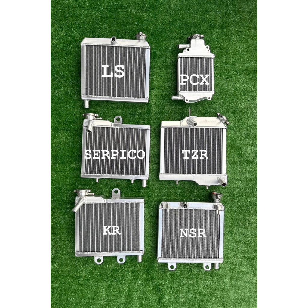 Bold Aluminum Radiator Thai Work LS/PCX/SERPICO/KR/TZR/NSR No Coolant ...