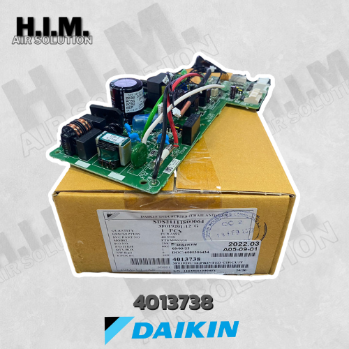 4013738 Pcb Coil Fan Board INDOOR Daikin Aircond Parts From Center ...
