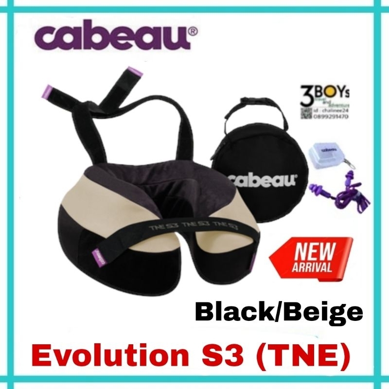 CABEAU Neck Pillow Evolution S3/S3 TNE Free World's Best Engineering Design Bag For Comfort ...