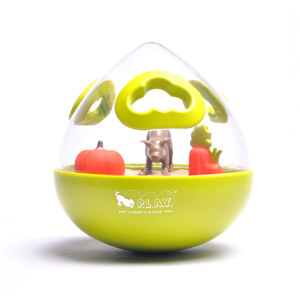 PLAY Enjoyable Wobble Ball Dog Toy Green Enrichment | Shopee Malaysia