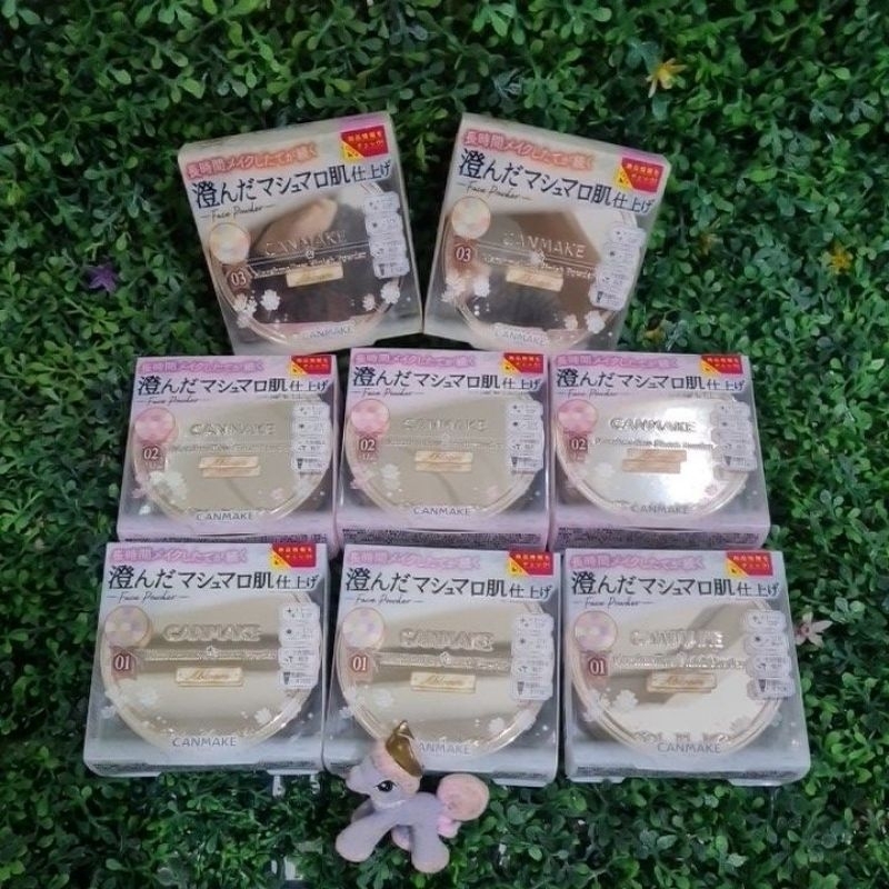 Authentic Canmake Model Marshmallow Finish Powder New Color Abloom ...