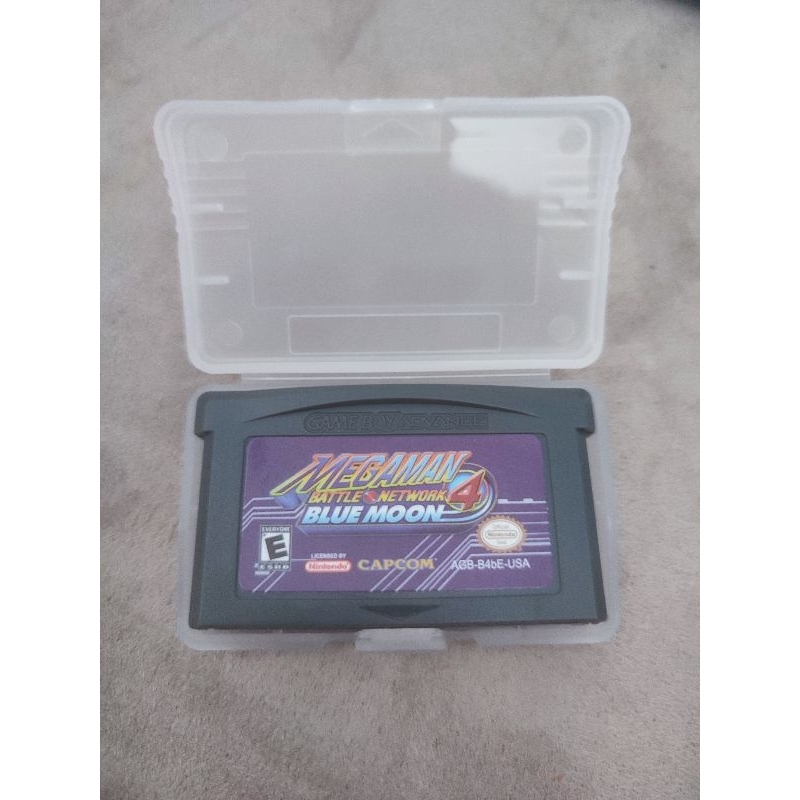 Mega Man Battle Network Blue Moon Gameboy Advance GBA megaman | Shopee ...