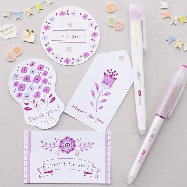 Pilot Limited Edition "ILMILY" color two Marker Pen Change When You Rub Or Remove. | Shopee Malaysia