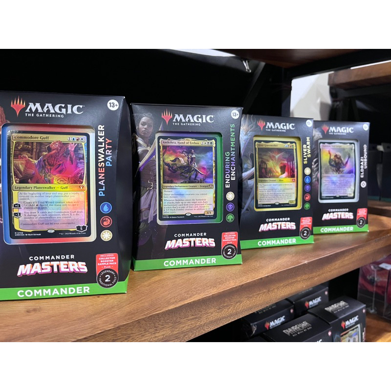 MTG Commander Master Decks Planeswalker Party Enduring Enchantments ...