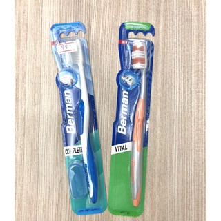 Berman Complete Toothbrush: Focus On Short And Long Bristles Deep ...