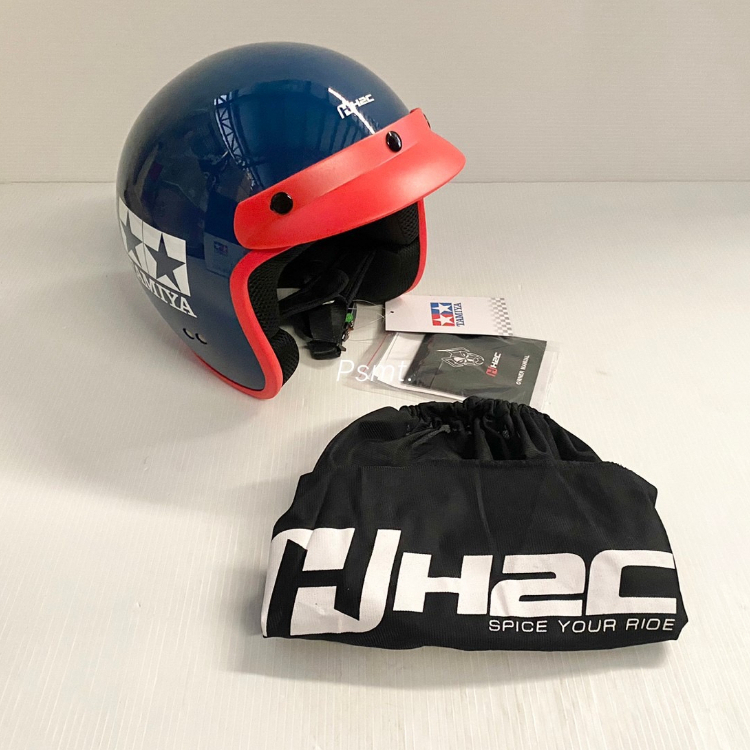 Honda H2C x TAMIYA BLU Helmet Size L (600 mm.) Blue | Shopee Malaysia