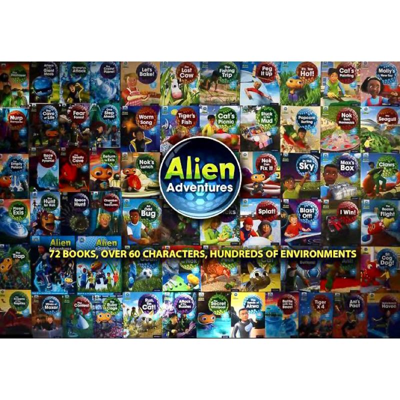 Oxford Reading Tree Project X Alien Adventures Level 1-11 Books Set ...