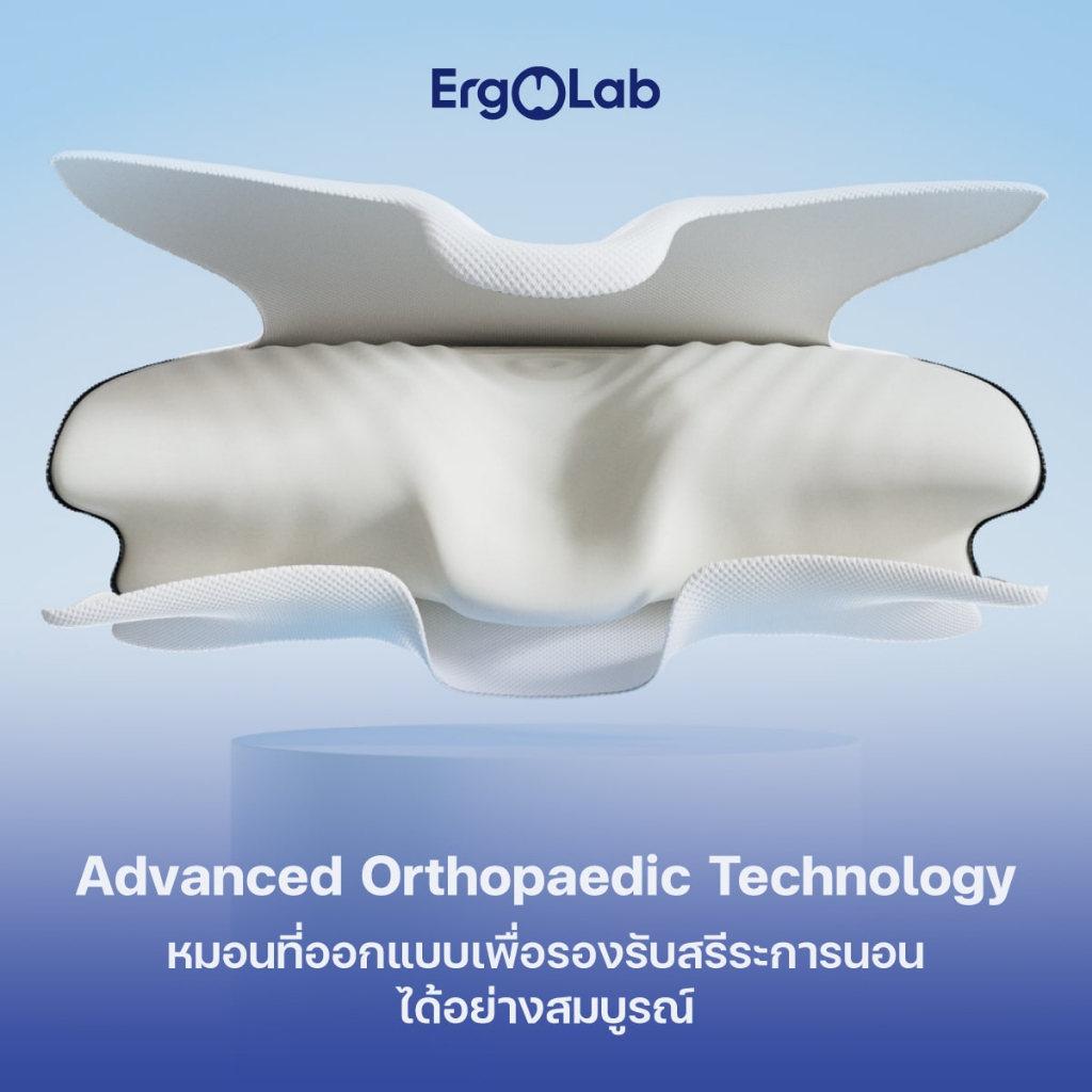 ErgoLab Deep Sleep Pillow | Eliminate Neck Pain And Change Life With Deeper (90-Day Money Back ...