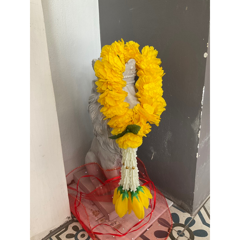 Round Marigold Garland Male Commemorate 5 | Shopee Malaysia