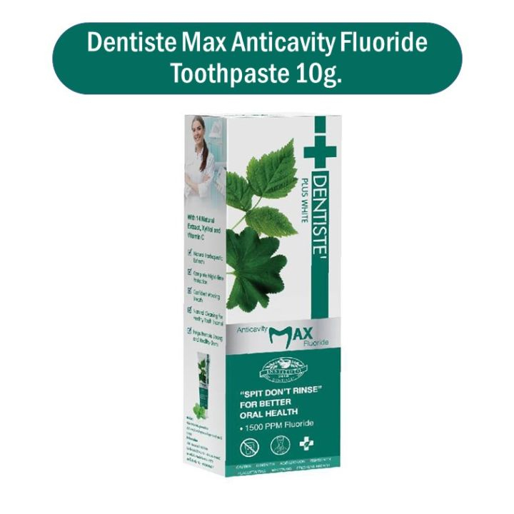 Dentiste Dry Toothpaste Max Anticavity Fluoride 10g. | Shopee Malaysia