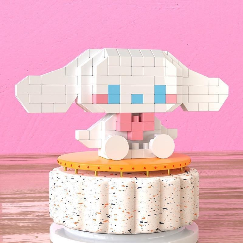 Lego Nano Sanrio Sitting Mini Kuromi My Melody Cinnamon Roll | Shopee ...