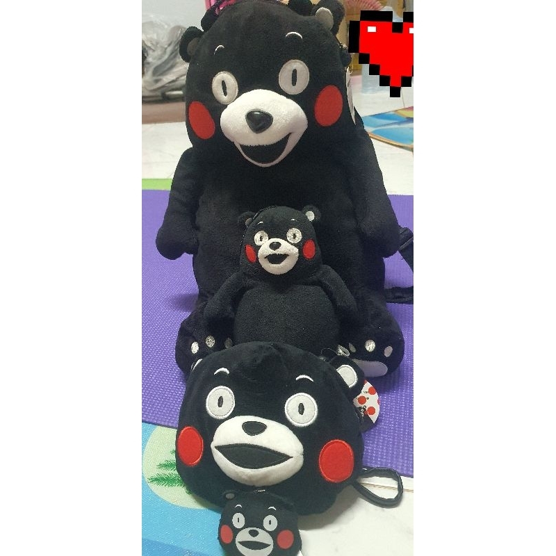 Kumamon set Keychain Backpack | Shopee Malaysia