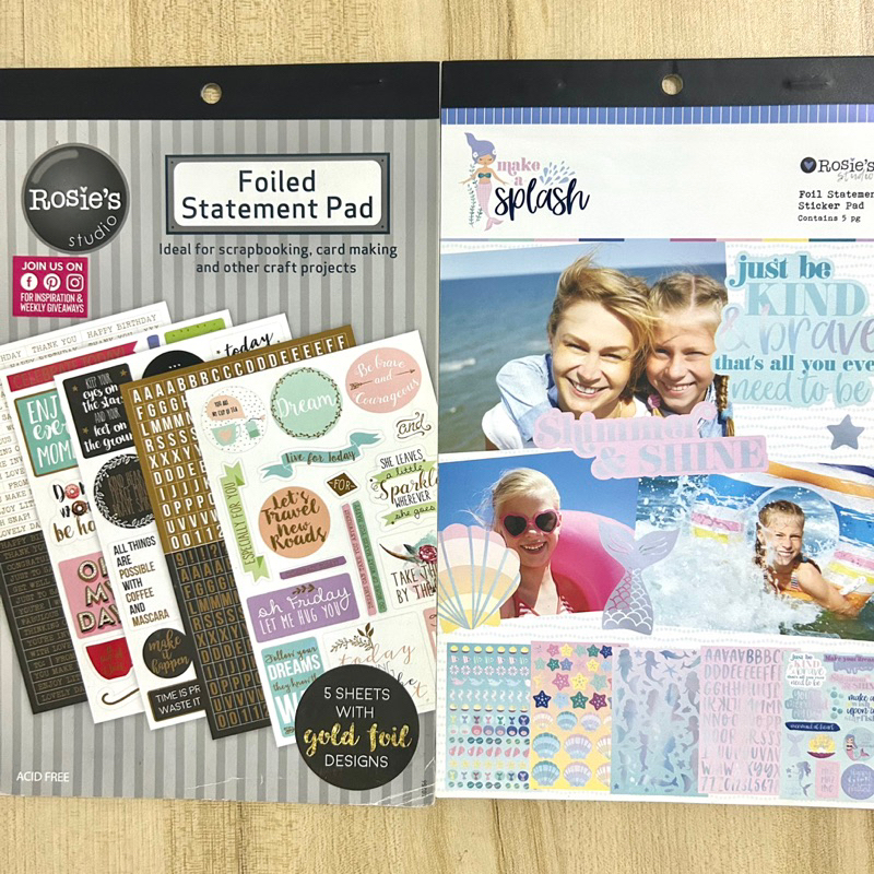 Sticker Book Decorative Stickers (Second Hand Through Use) | Shopee ...