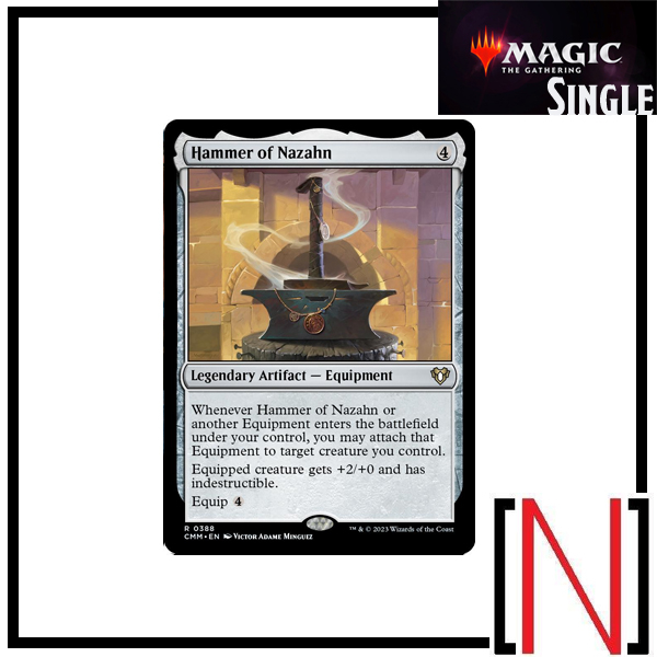 [MTG][Single][CMM] Hammer of Nazahn Level Rare [English] | Shopee Malaysia