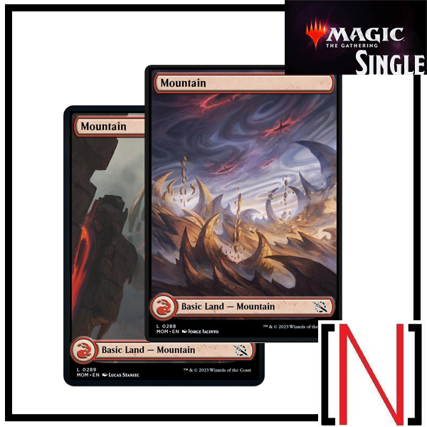 [MTG][Single][MOM] Mountain Level Basic land [English] | Shopee Malaysia