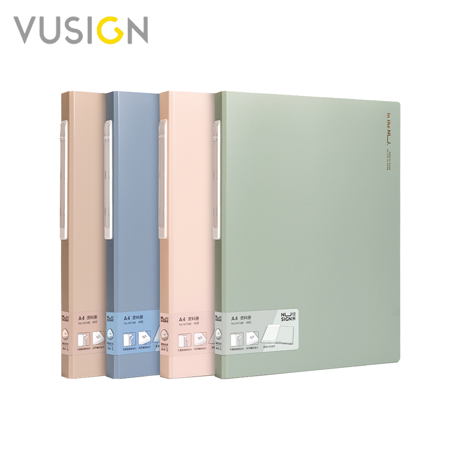 Vasign File Folder Document Holder A4 Size Hardcover Strong Storage ...