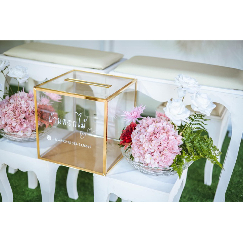 30x30 Acrylic Wedding Envelope Box | Shopee Malaysia