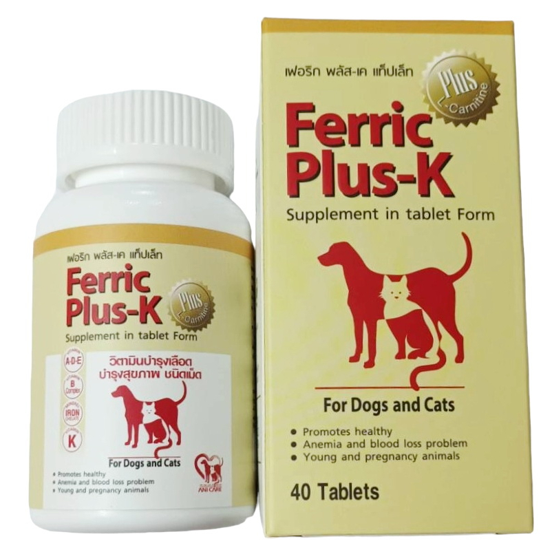 + New Lot + Ferric Plus-k Blood Care Dogs-Cats Breeds Maternity ...