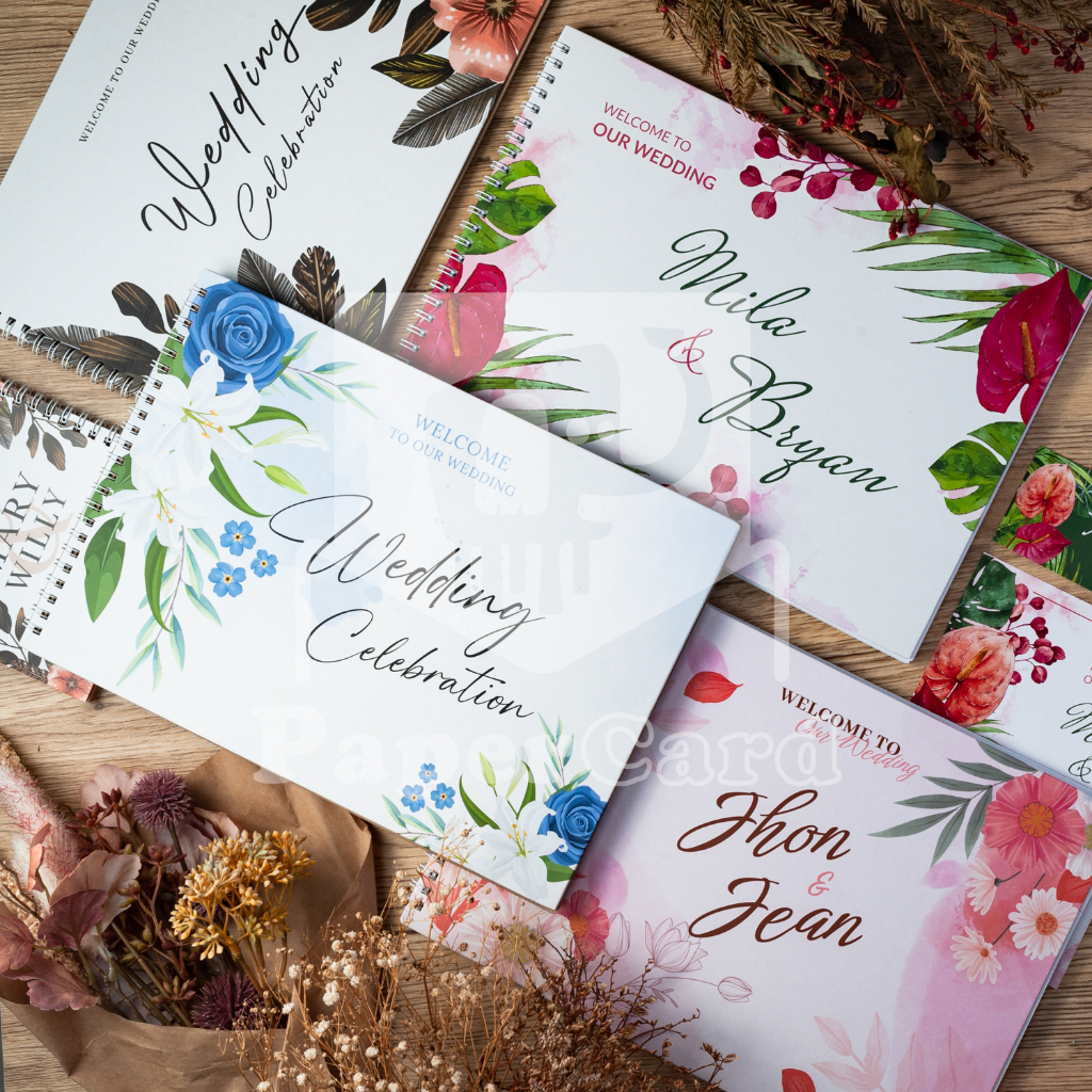 A4 Size wedding Signature book | Shopee Malaysia