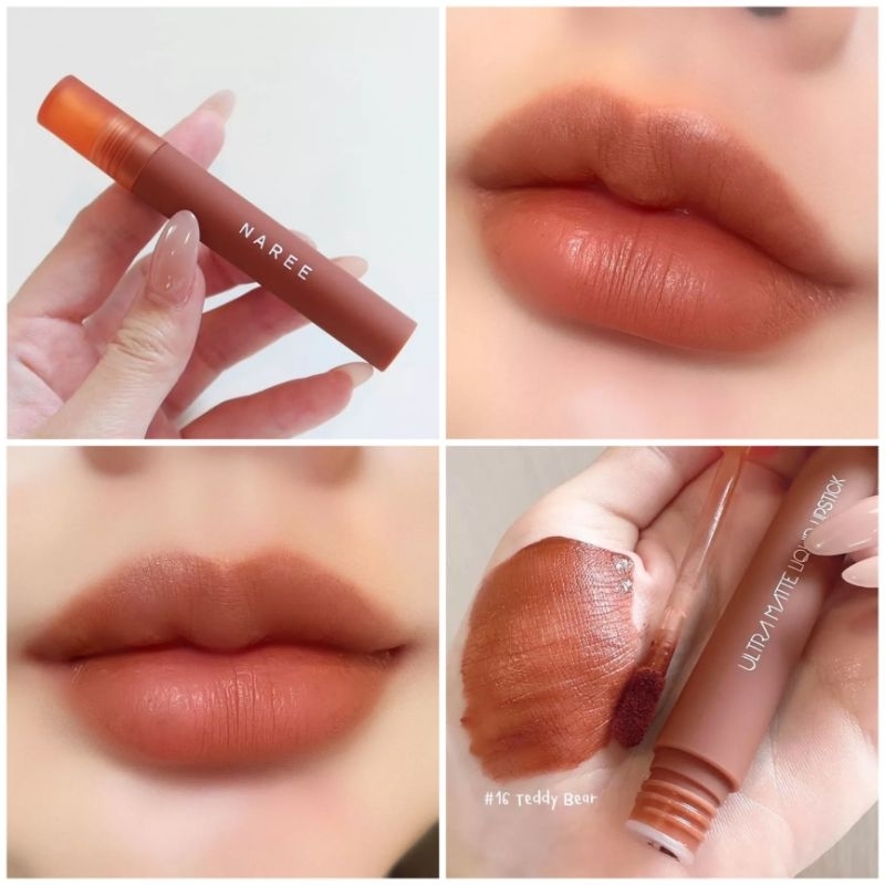 NAREE Lip No. 16 Teddy Bear The Color Is Favorite So It Suitable For ...