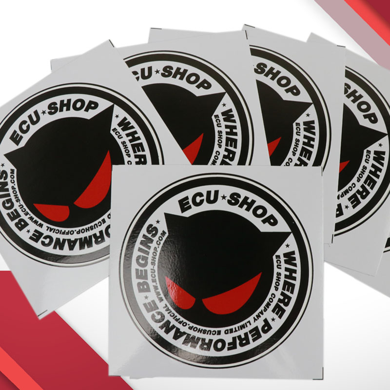 Ecushop Sticker Ecu Logo Genuine From Company Racing Car Stickers ...