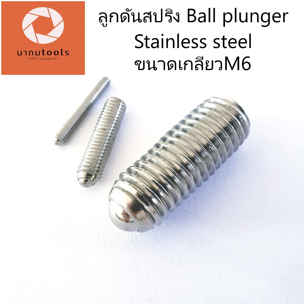 Ball Plunger (Ball Sprinkler) Stainless Steel Spring Pusher M6 Thread ...