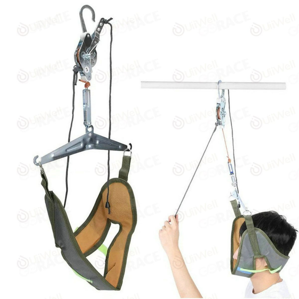 Neck Stretcher (Neck Pull Door Clamp) Pain Relief Traction Device ...
