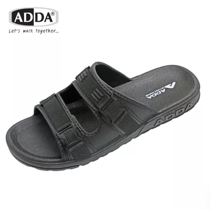 Adda Sandals Model 15101 Black Color Of Ee 1 Shoes Men's | Shopee Malaysia
