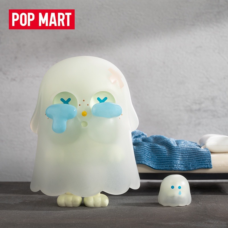 POP MART Little Ghost Boy Figure Toys CRYBABY Monster Tears Series ...