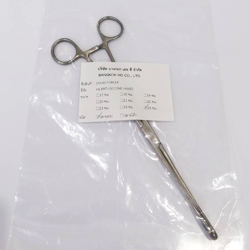 Ovum Forceps/Sponge Gauze Cotton Swabs Per 1 Piece By Imported Medical ...