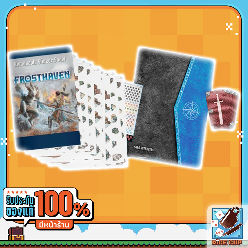 Frosthaven: Solo Scenarios & Removable Sticker Set Board Game | Shopee ...