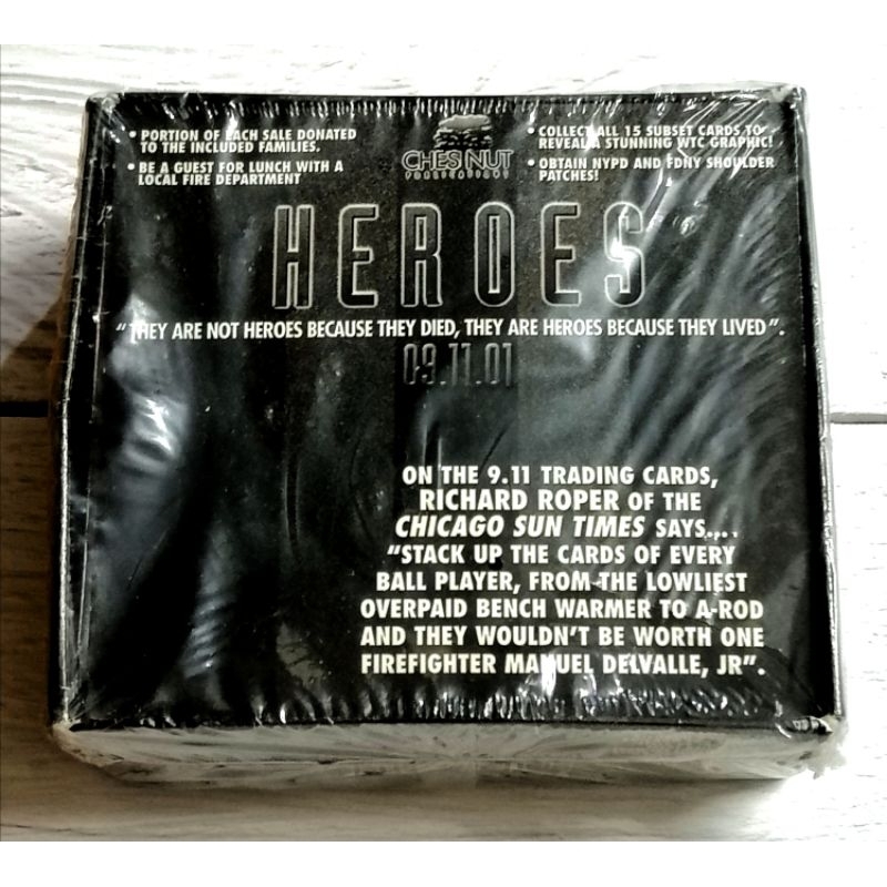 (Sealed box) HEROES Card Random box 09.11.01 COLLECTIBLE CARDS | Shopee ...