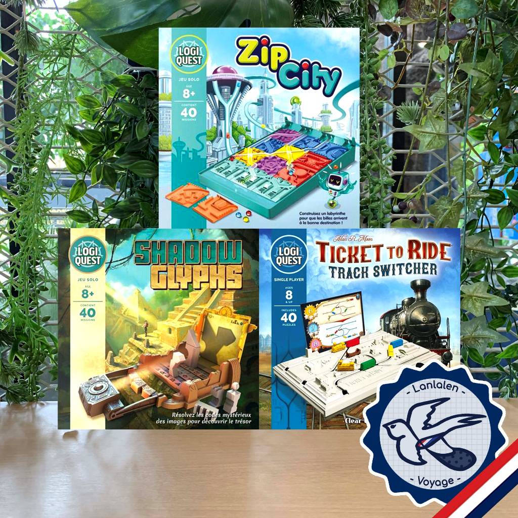 Logiquest Ticket to Ride Track Switcher/Shadow Glyphs/Zip City ...