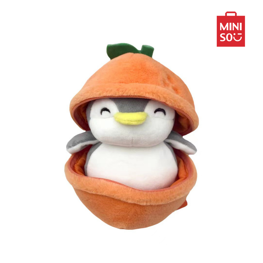 MINISO Penguin Plush Toy Fruit Series Surprise Ball | Shopee Malaysia