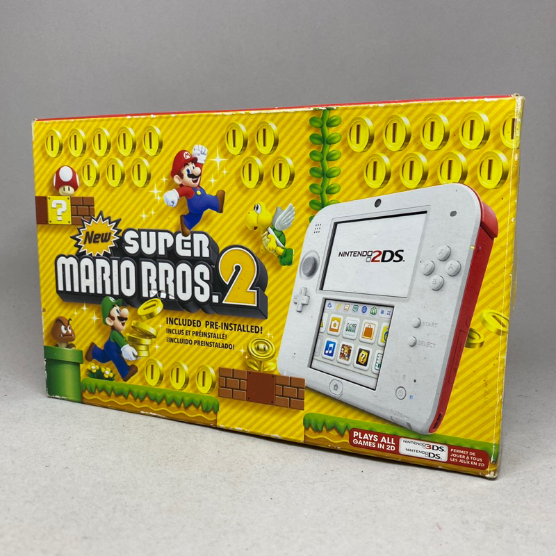 Nintendo 2DS Super Mario Bros. 2 Console Bundle (Scarlet Red ...
