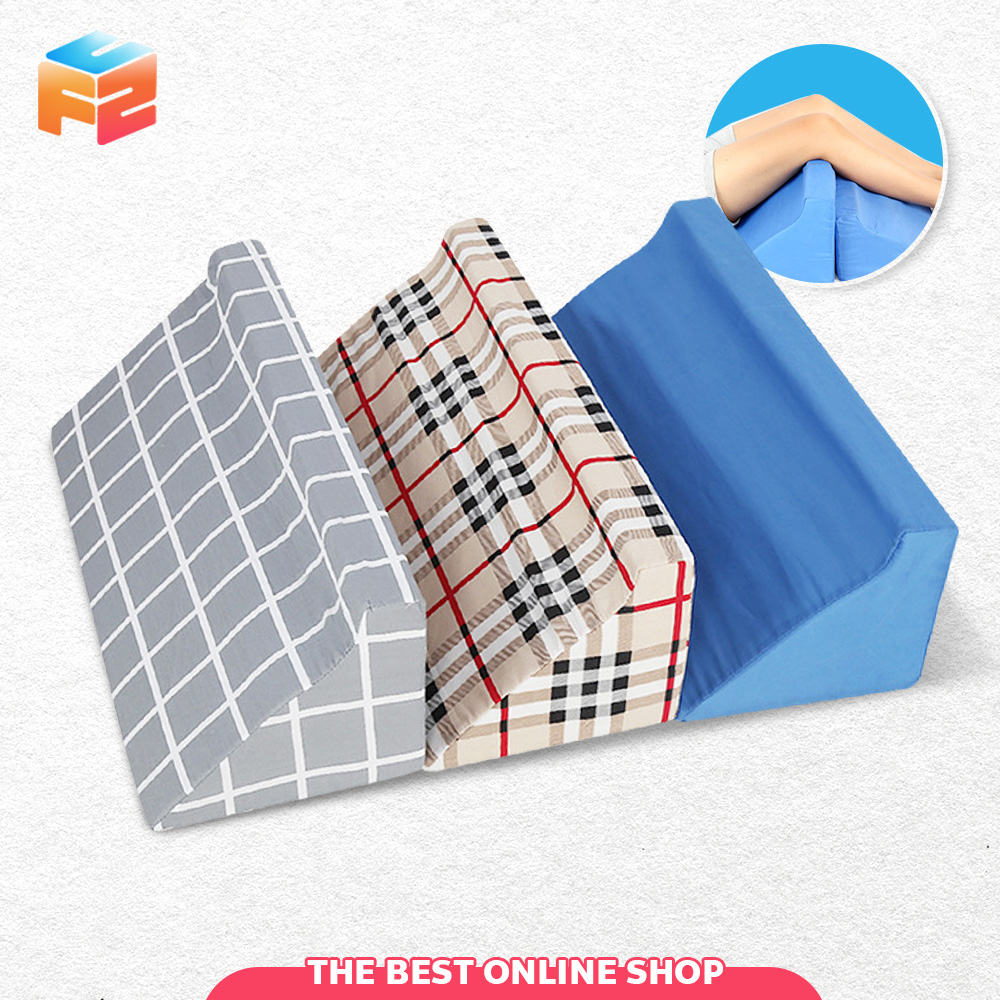 F2C Washable R-Shape Triangle Pillow Foldable Pressure Sores | Shopee ...