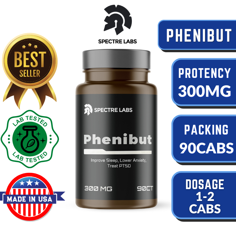 SPECTRE LABS Phenibut 300mg-90 Capsules | Shopee Malaysia