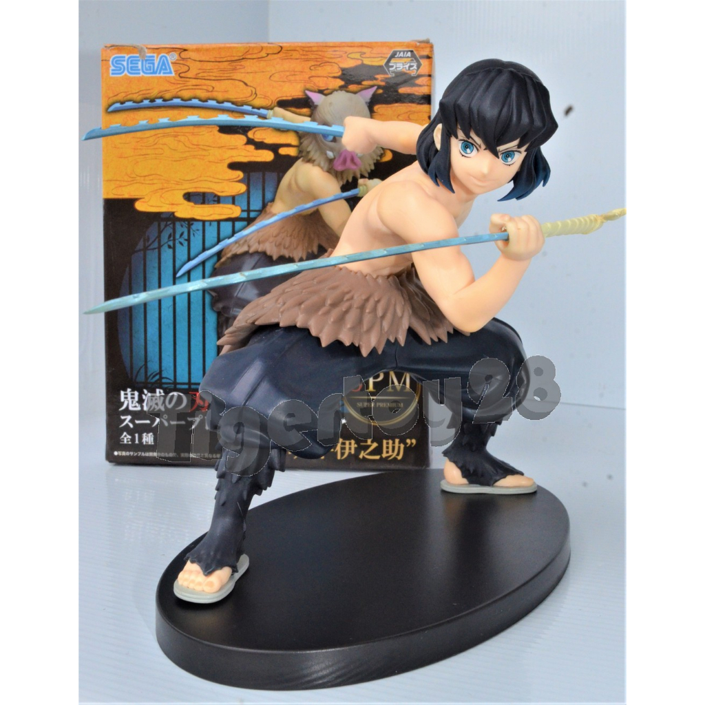 Sega Kemetsu no Yaiba Demon Slayer Inosuke Hashibira Super Premium SPM Figure Authentic JP ...