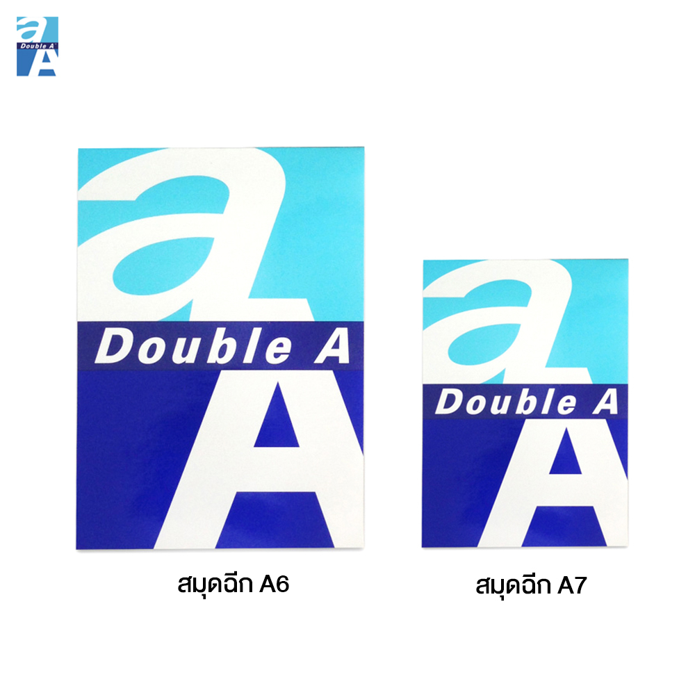 Double A Tear-Off Notebook A6/A7 Size 80 Grams Thick 40 Sheets/Book ...
