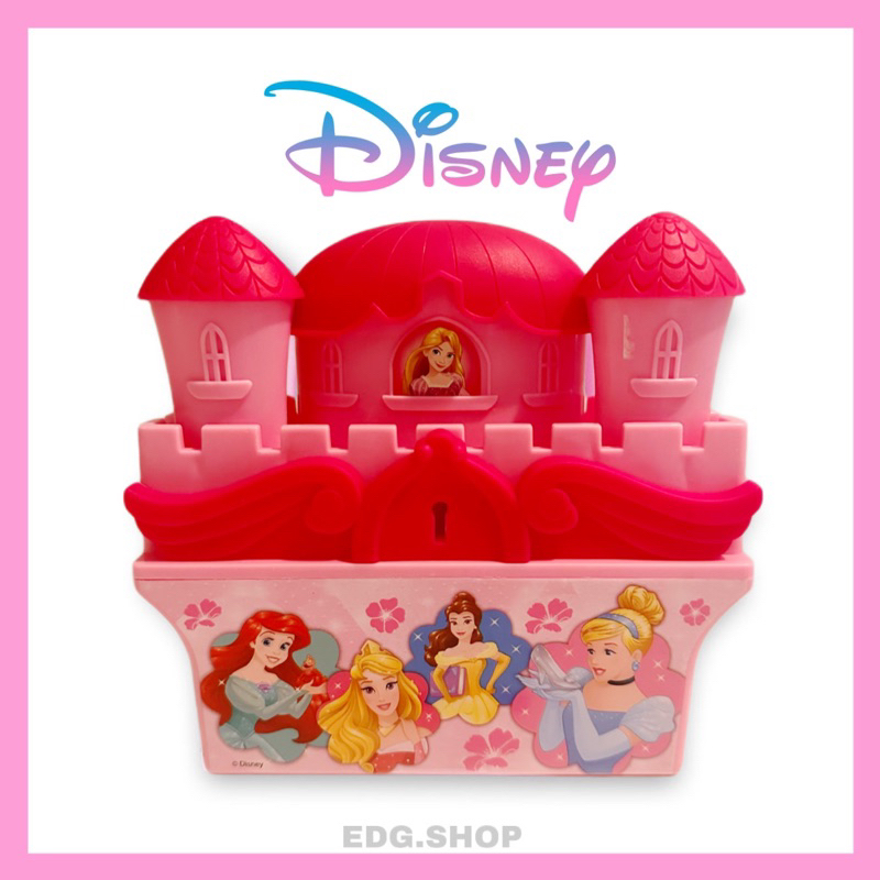 New Stock !!Disney Princess Castle Box There Is A Key To Open And Lock ...