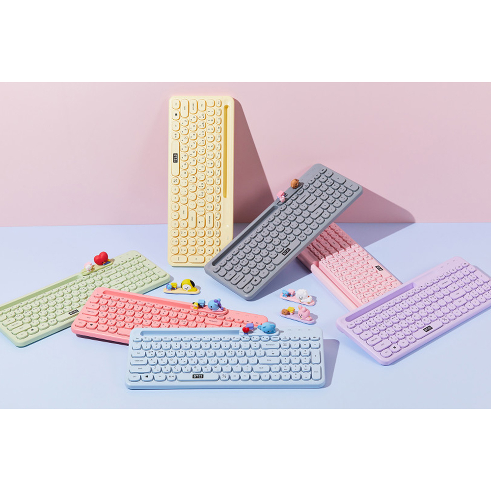 [BT21] MULTI PAIRING WIRELESS KEYBOARD | Shopee Malaysia