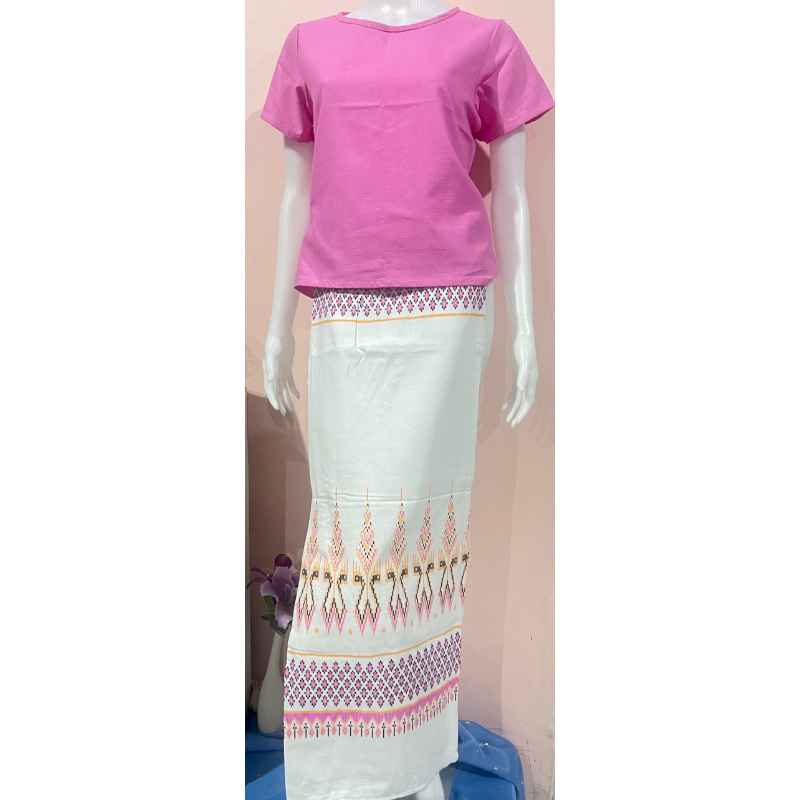 Thai Dress Shirt + Sarong Matching From Chiang Mai Made in Thailand ...