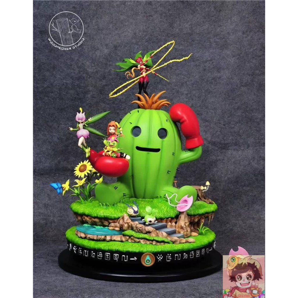 Woodpecker Studio-All Evolution of Palmon and Mimi Digimon Adventure ...