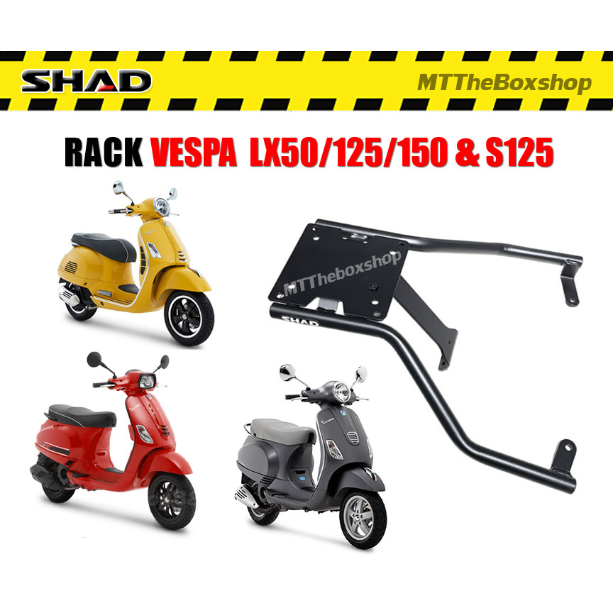 Rear Rack Vespa LX50/125/150 S125 Shad Original Match Model | Shopee ...
