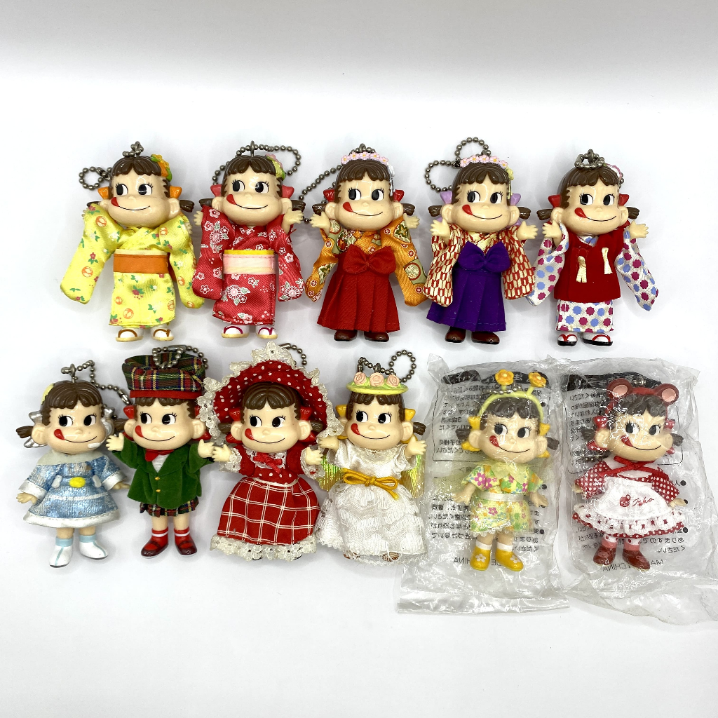 Peko-Chan Peko Keychain Cloth Set Milky Figure 8 cm Secondhand Pekko ...